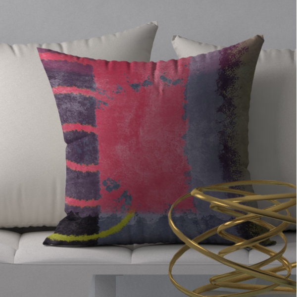 Orren Ellis Shante Immaculate Tangy Square Pillow Cover & Insert | Wayfair Orren Ellis Shante Immaculate Tangy Square Pillow Cover & Insert | Wayfair
